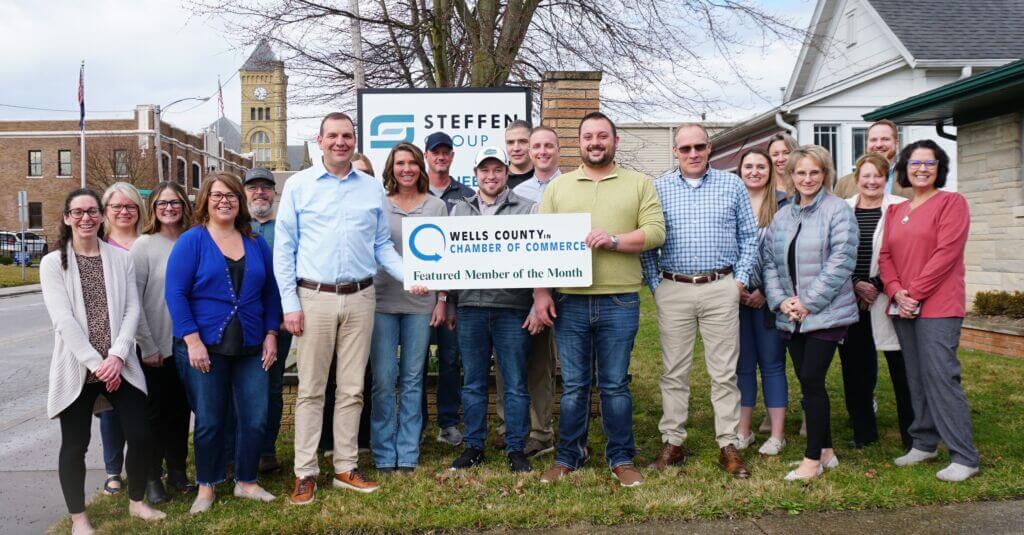 Wells County Chamber Honors Steffen Group as March Member of the Month ...