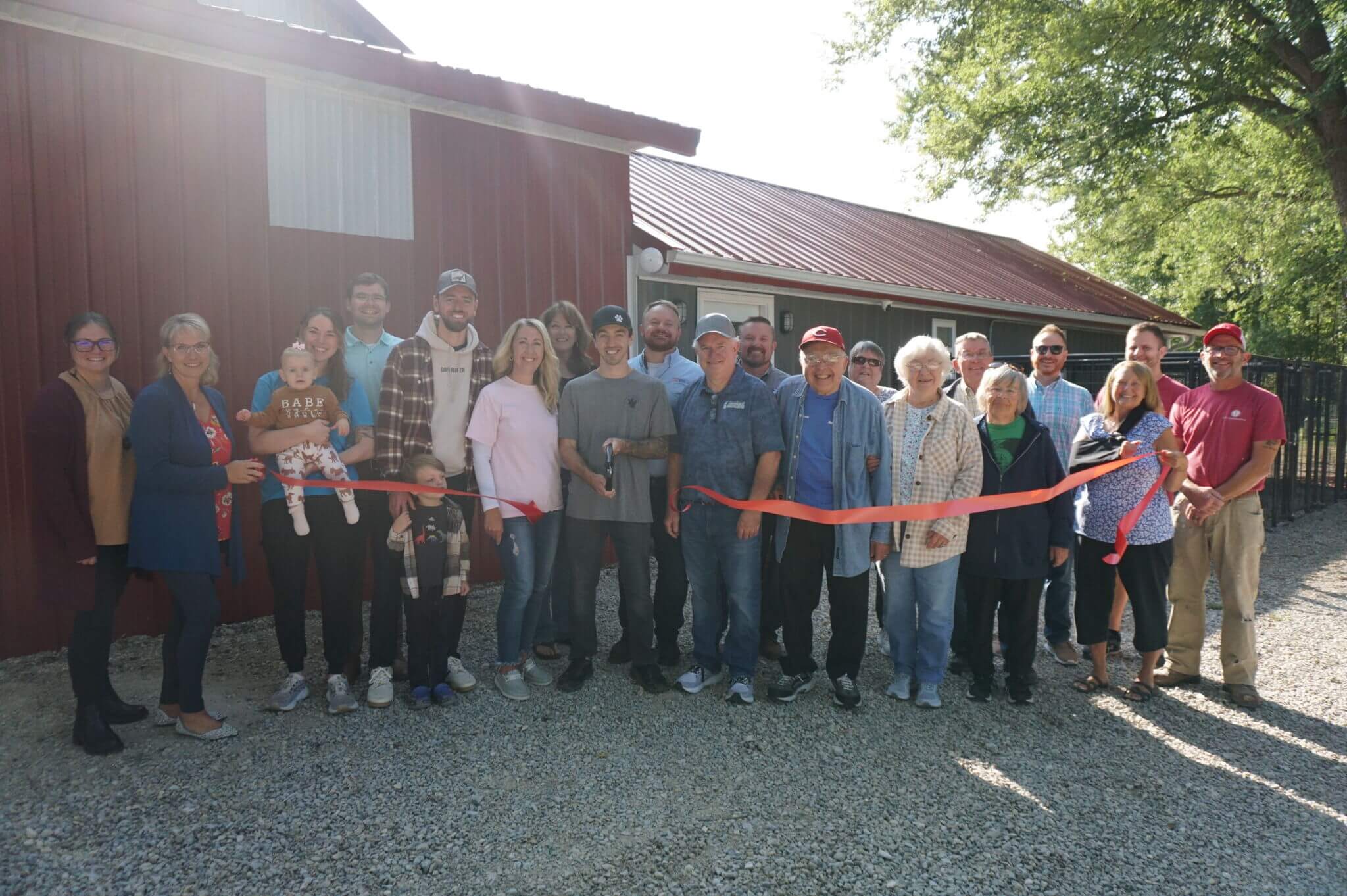 Wells County Chamber of Commerce Welcomes Craig’s Canines with Ribbon ...